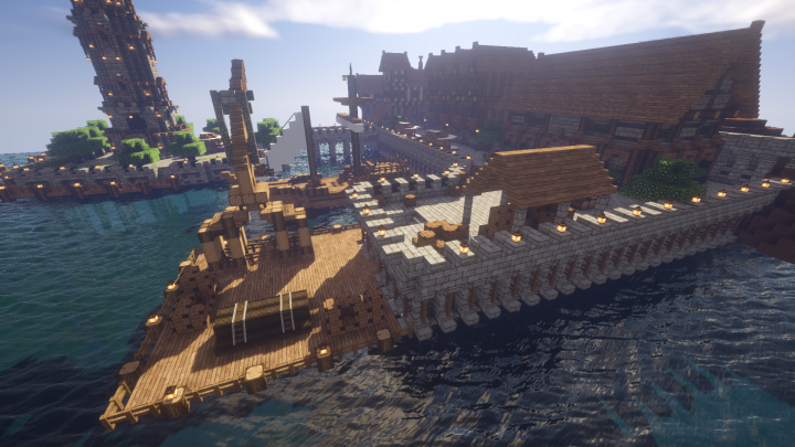 Altas - The Docks Minecraft Map