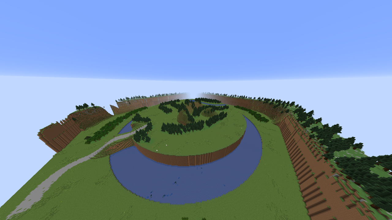 The Hidden Mountain Minecraft Map