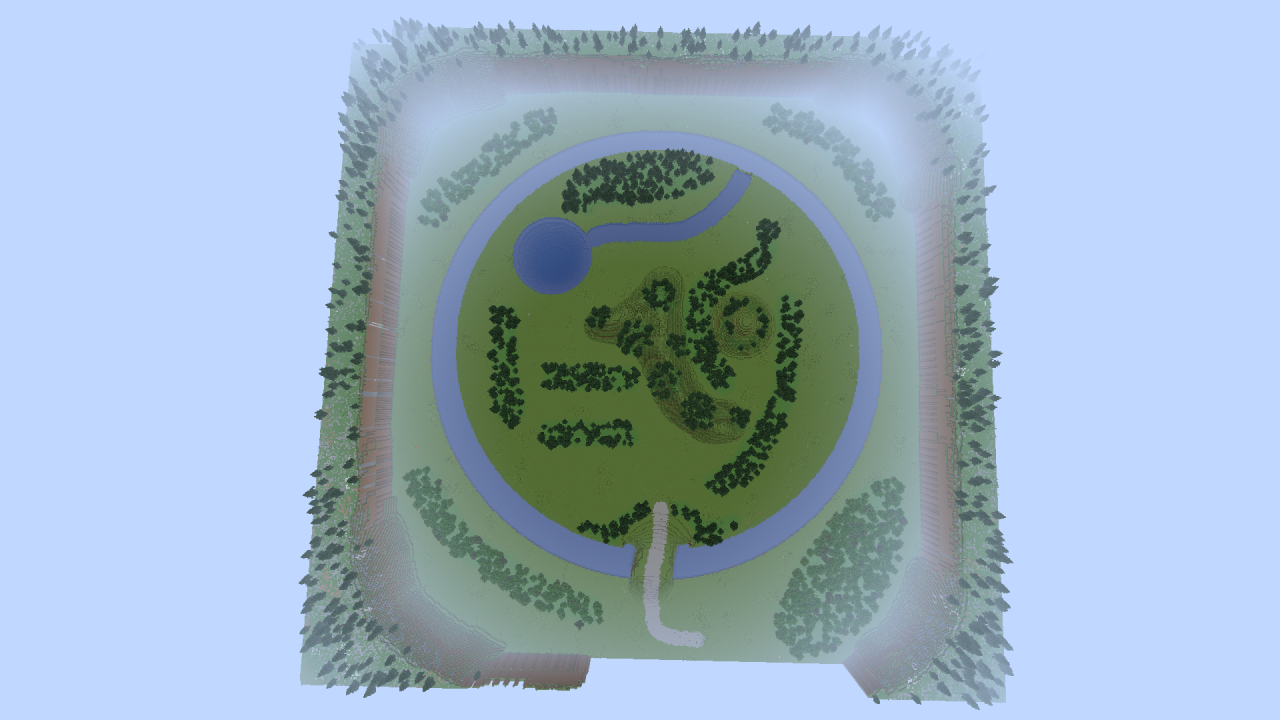 The Hidden Mountain Minecraft Map