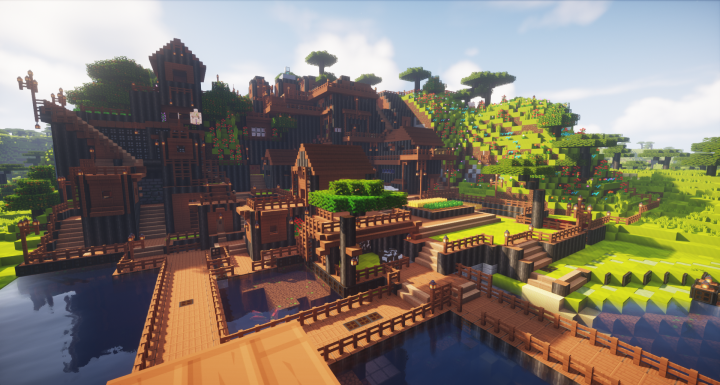 Town Project Minecraft Map