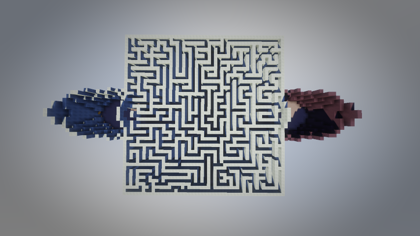 Ice Maze Minecraft Map