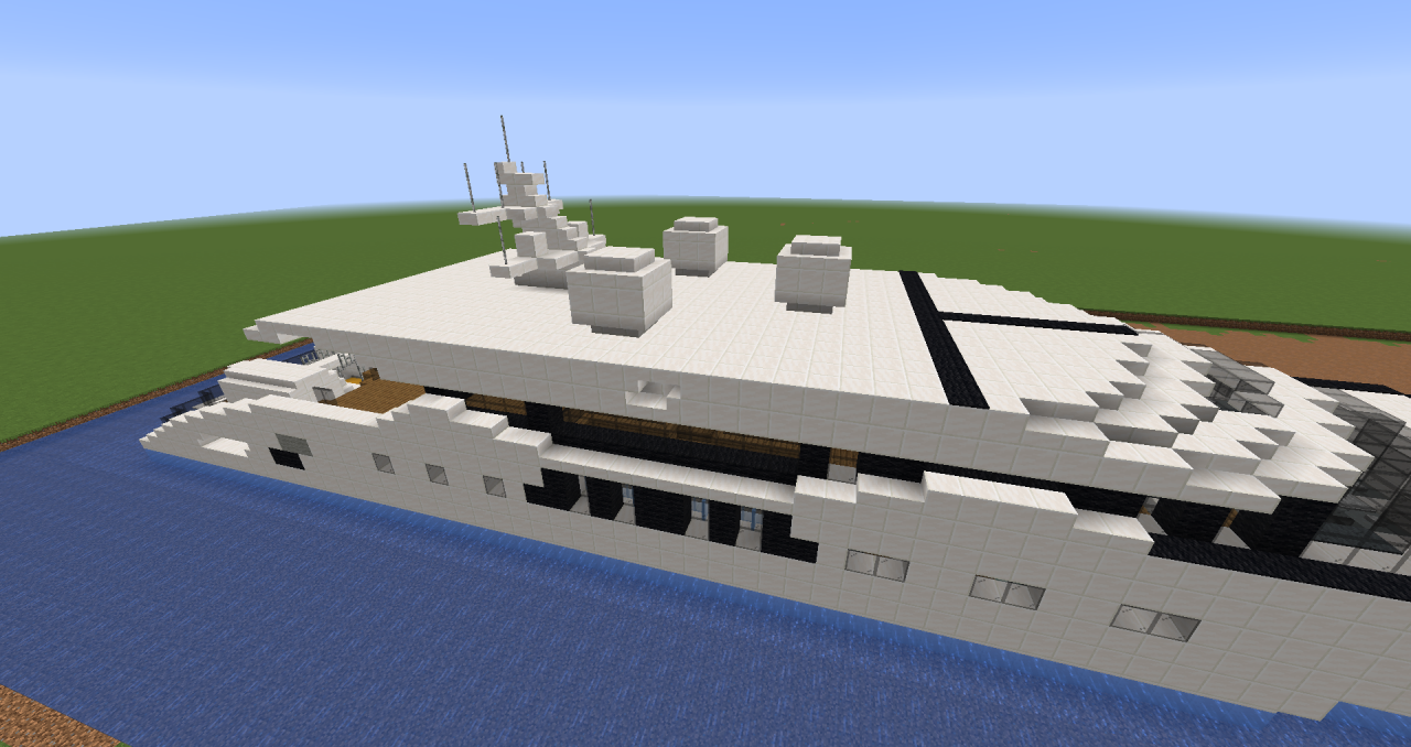 Yacht 3. Minecraft Map