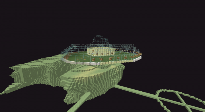 SkyNetCloud End Space Station Minecraft Map