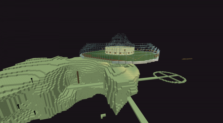 SkyNetCloud End Space Station Minecraft Map