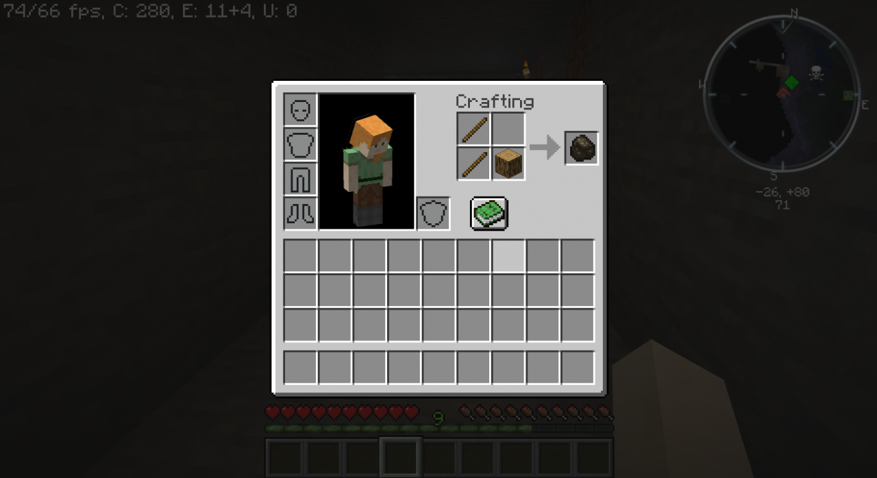 craftable charcoal Minecraft Data Pack