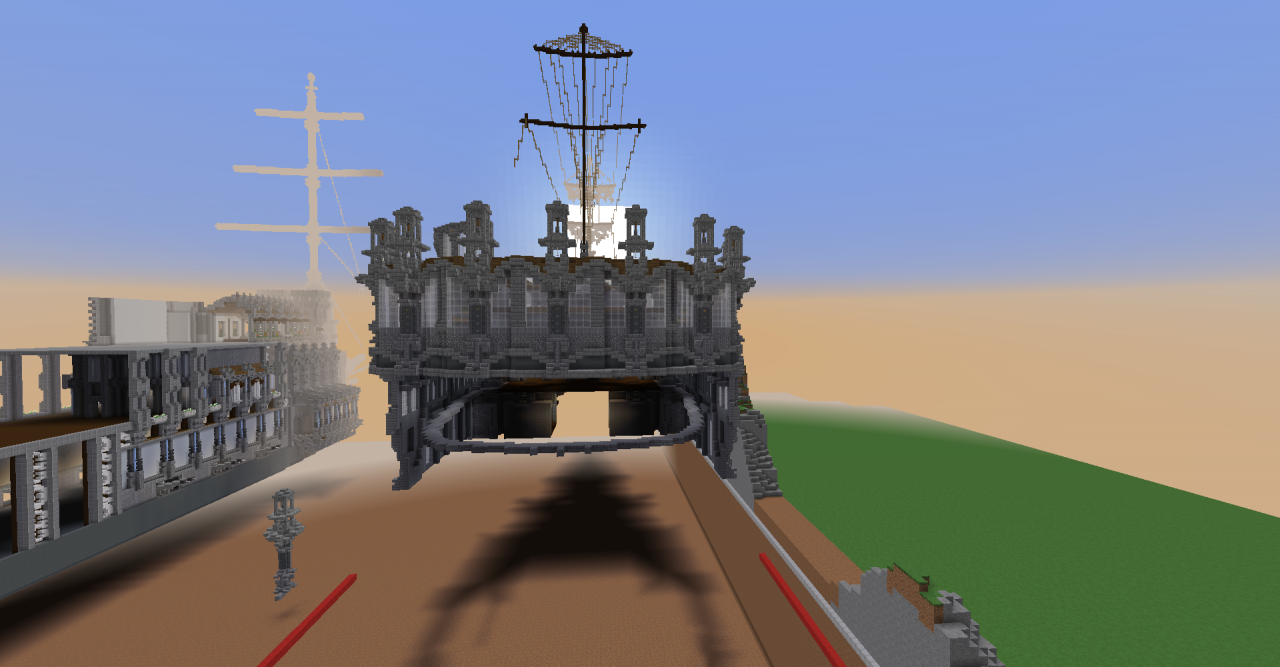 Castles + Ships Project Minecraft Map