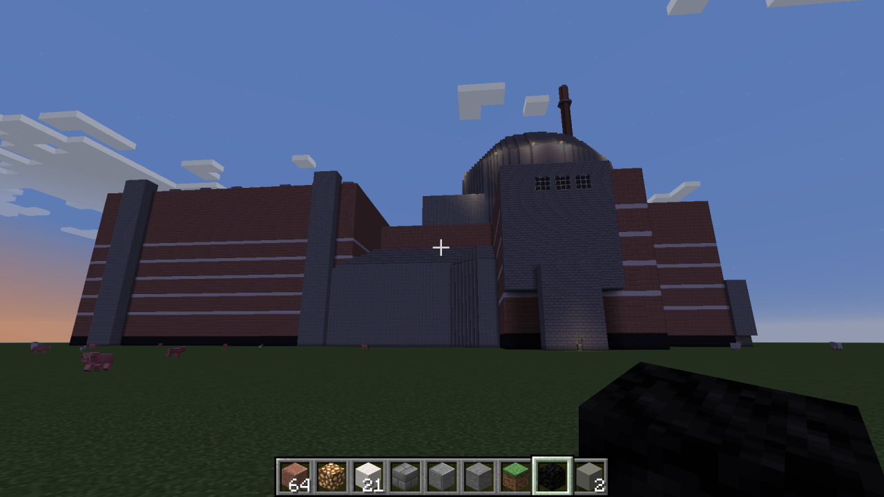 EPR nuclear reactor Minecraft Map