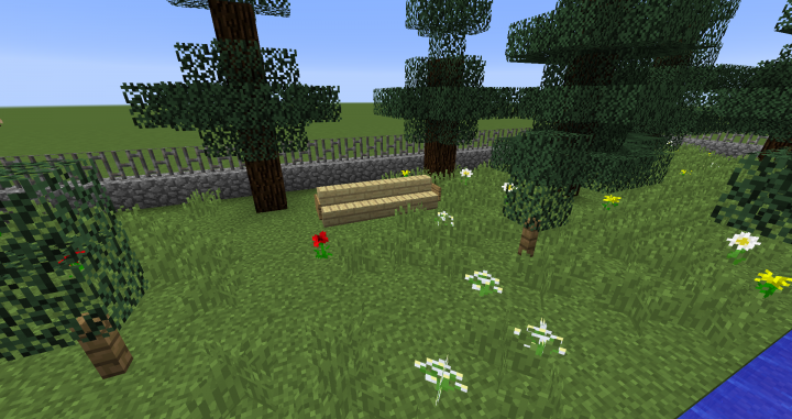 Simple mini park Minecraft Map