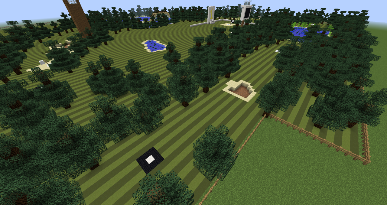 GOLF course Minecraft Map