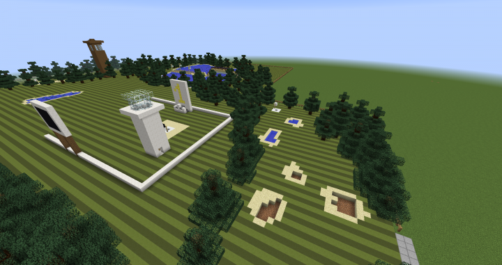 GOLF course Minecraft Map
