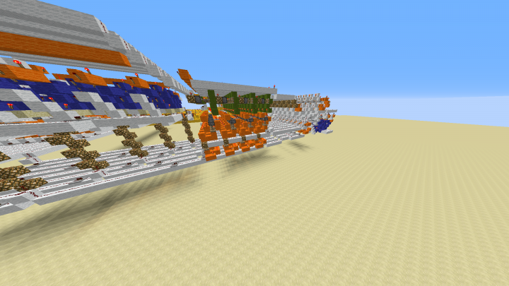 RC8001, an 8 Bit CPU Minecraft Map