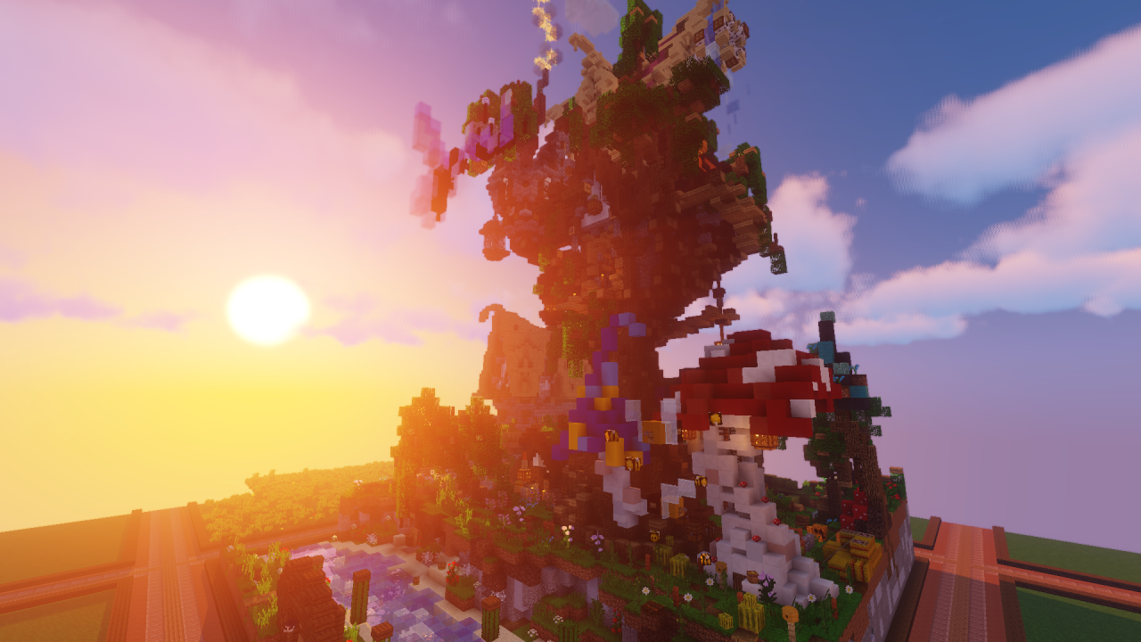 Fantasy Tree Plot Minecraft Map