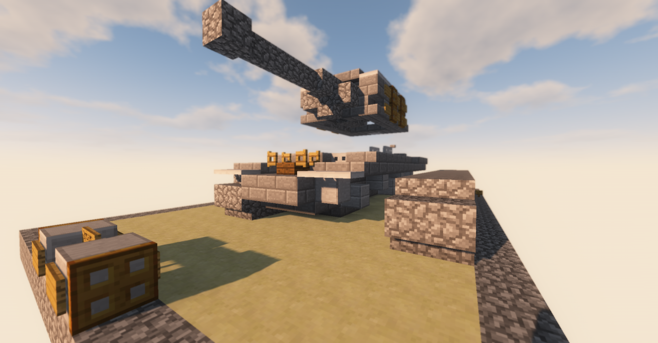 Germany WW2 MINECRAFT | Panzerjäger Tiger Ausf. B Minecraft Map