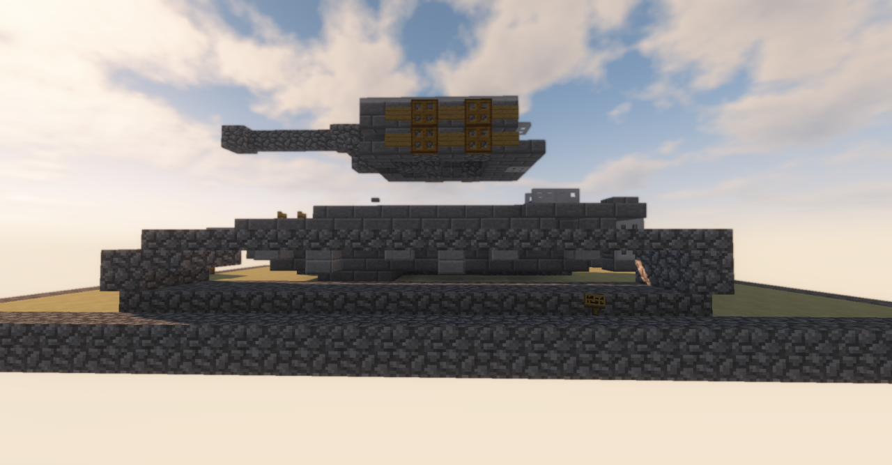 Germany WW2 MINECRAFT | Panzerjäger Tiger Ausf. B Minecraft Map