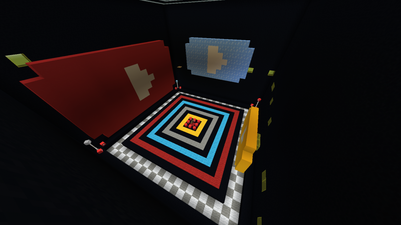 Find the button(World edition) Minecraft Map