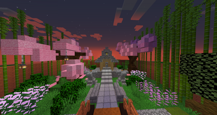 Japanese Garden and Shrine Minecraft Map