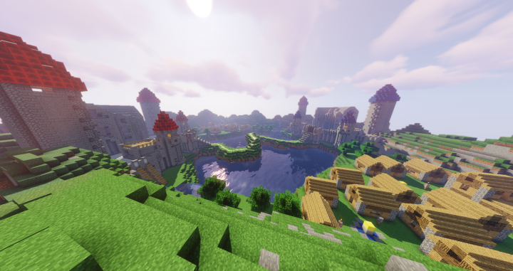 Two Castles Minecraft Map