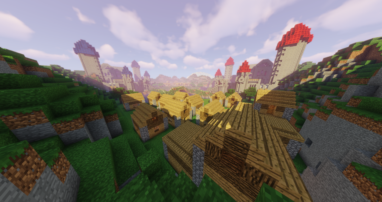 Two Castles Minecraft Map