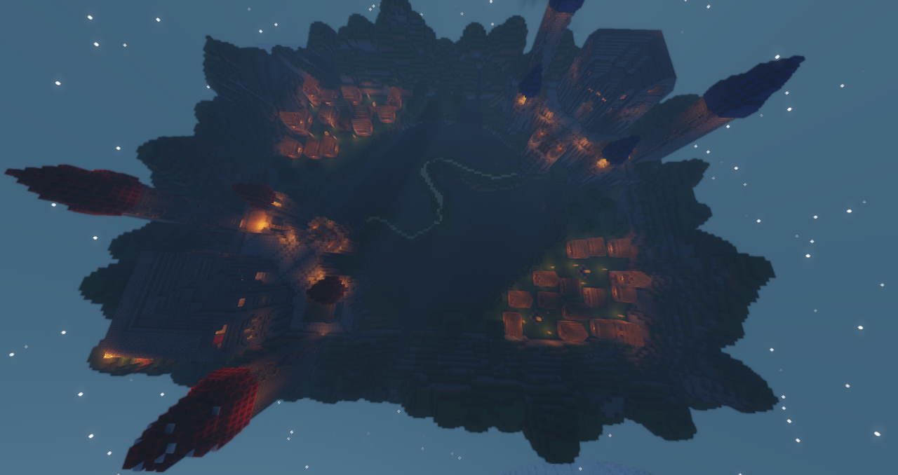 Two Castles Minecraft Map