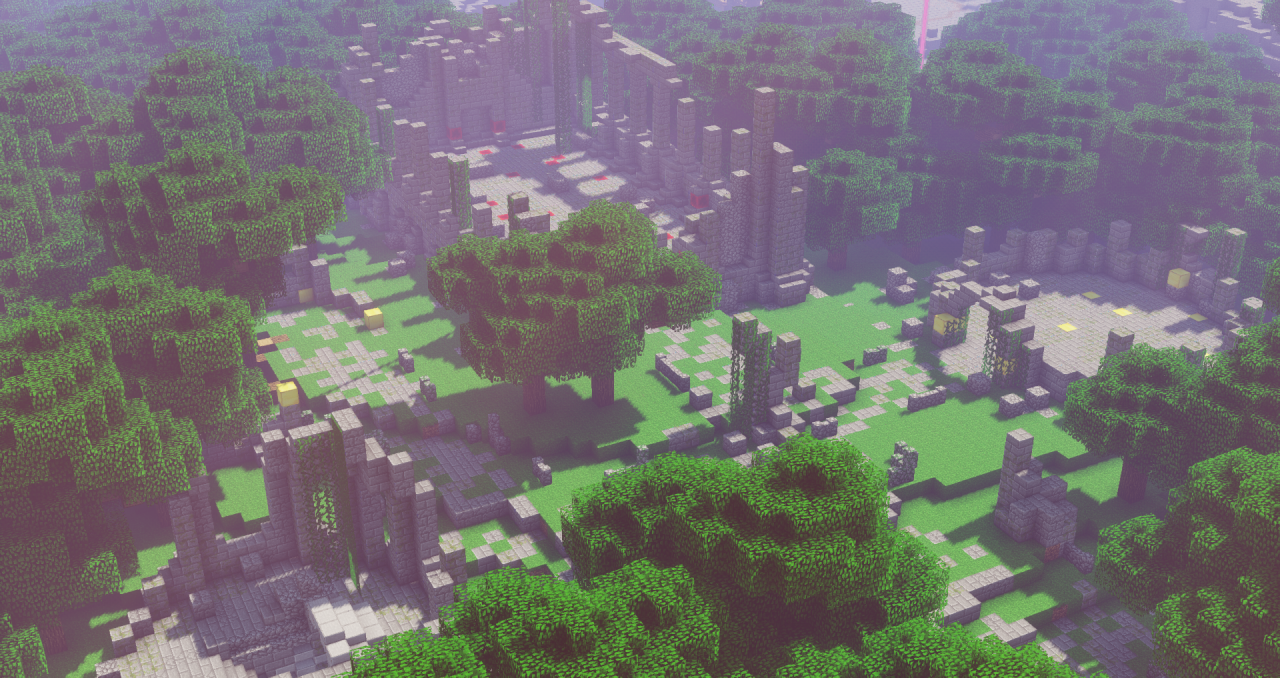 Hunger games arena Minecraft Map