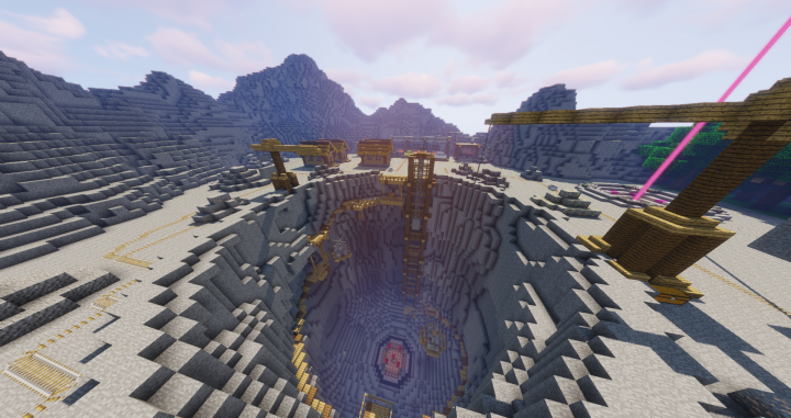 Hunger games arena Minecraft Map