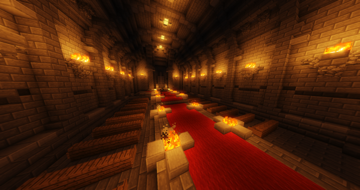 Hunger games arena Minecraft Map