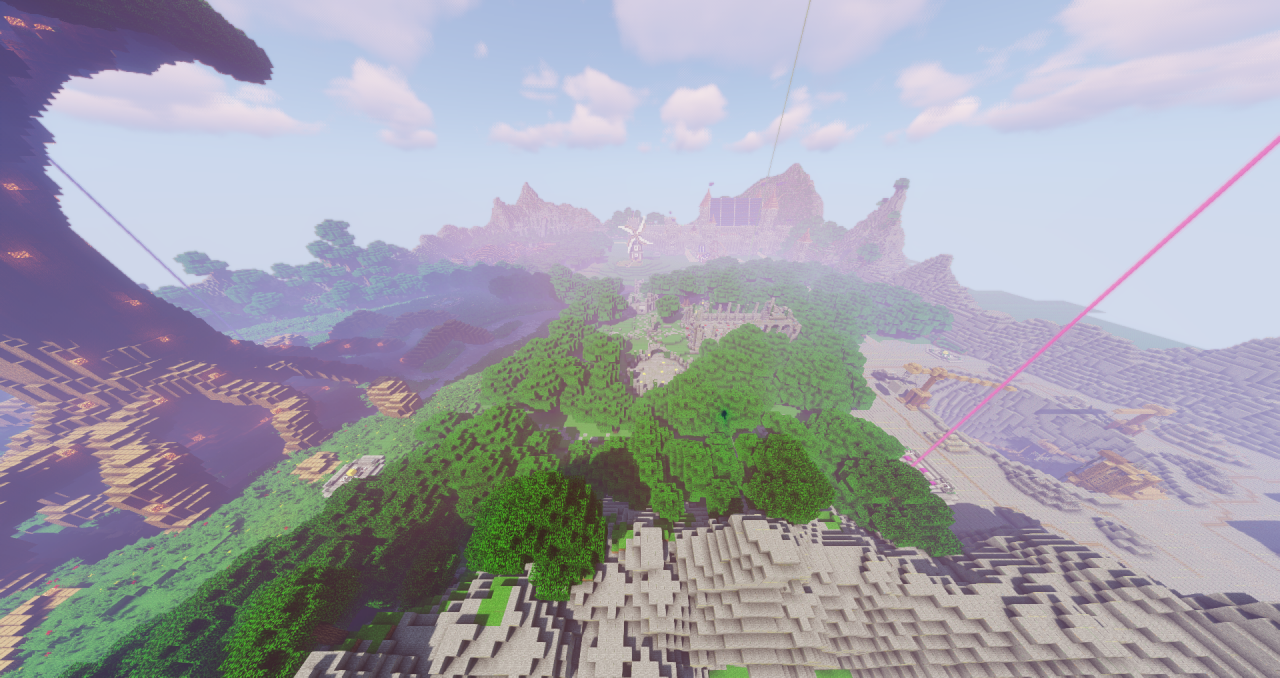 Hunger games arena Minecraft Map