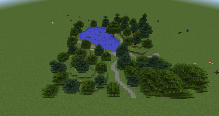 Mini city park Minecraft Map