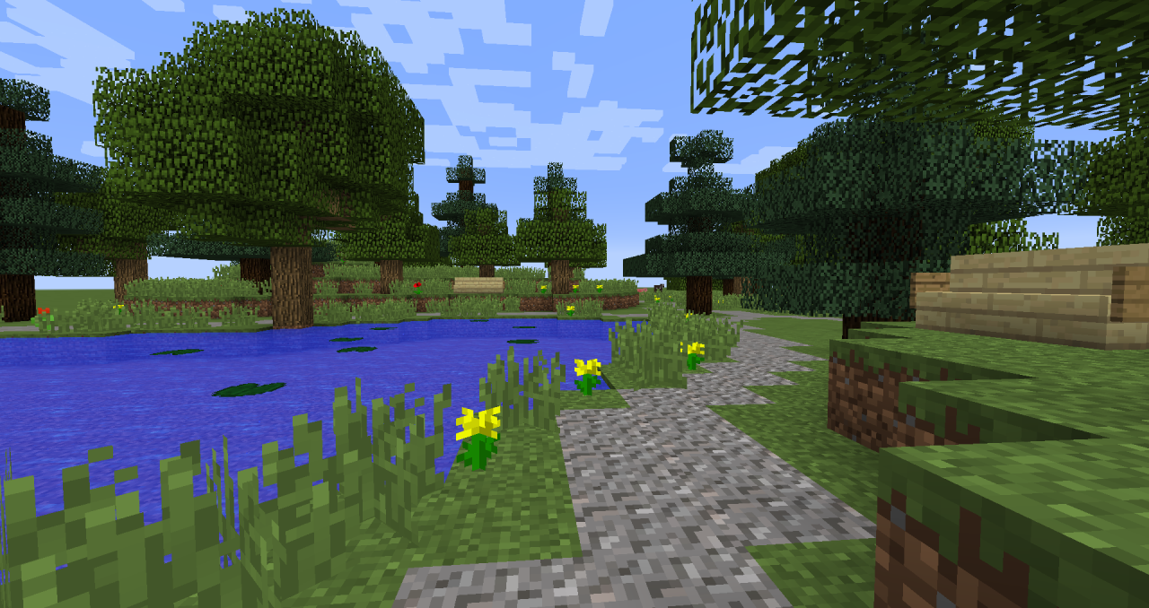 Mini city park Minecraft Map