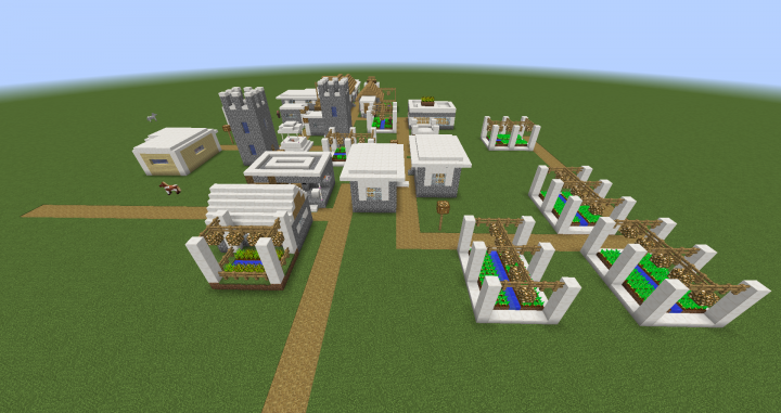 Quarz village Minecraft Map