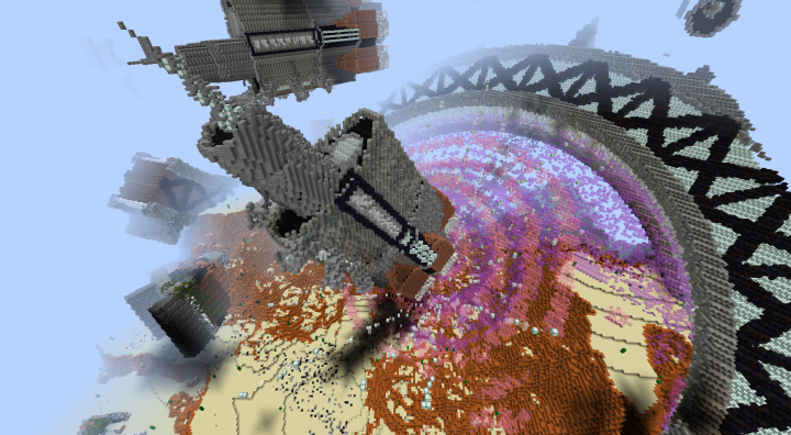 The Inter-dimensional Railway Transit Minecraft Map