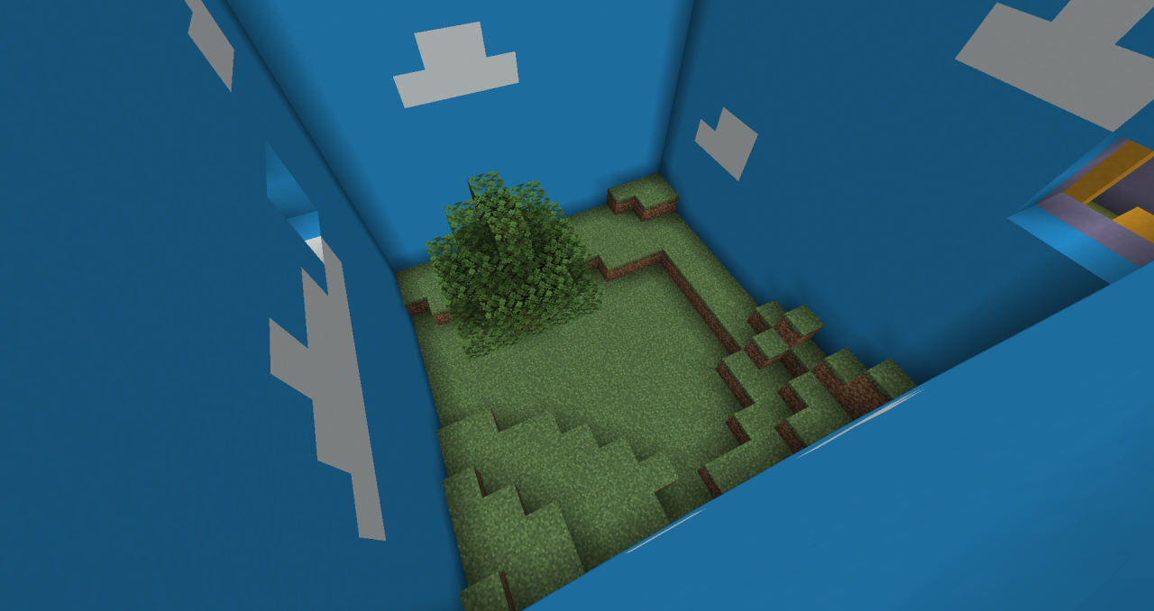 [Puzzle map test] Dimension hopping Minecraft Map