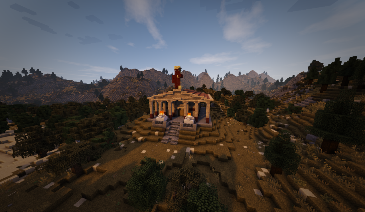 Lacedaemon (Ancient Greek Town) Minecraft Map