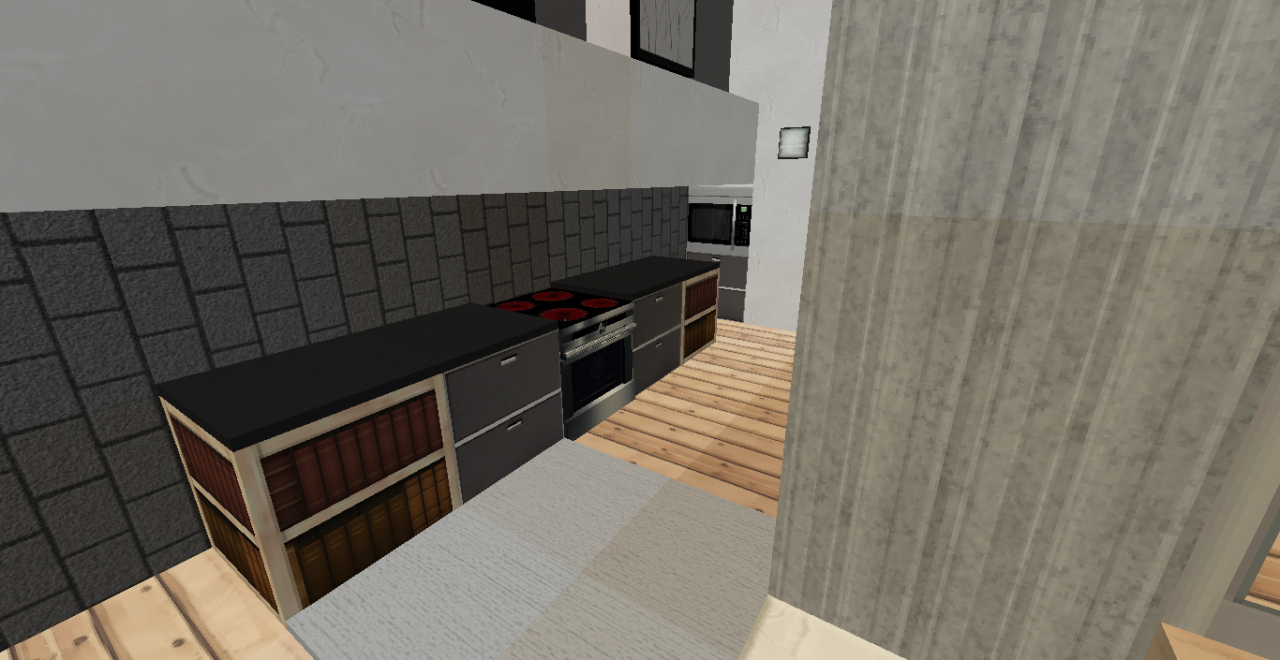 Modern house + Elevator by ninjakiller160 Minecraft Map