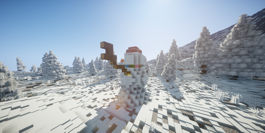 Snowman Minecraft Map