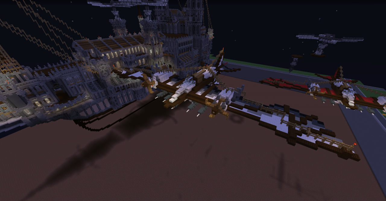 Castles + Ships Project Minecraft Map