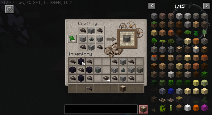 craftable gold ore Minecraft Data Pack
