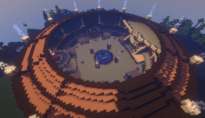Roman amphitheatre Minecraft Map