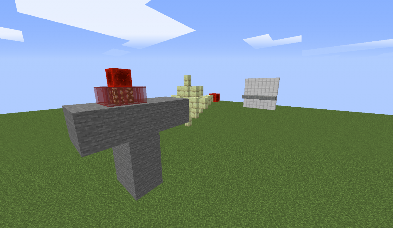 Redstone Laser Gun Minecraft Map