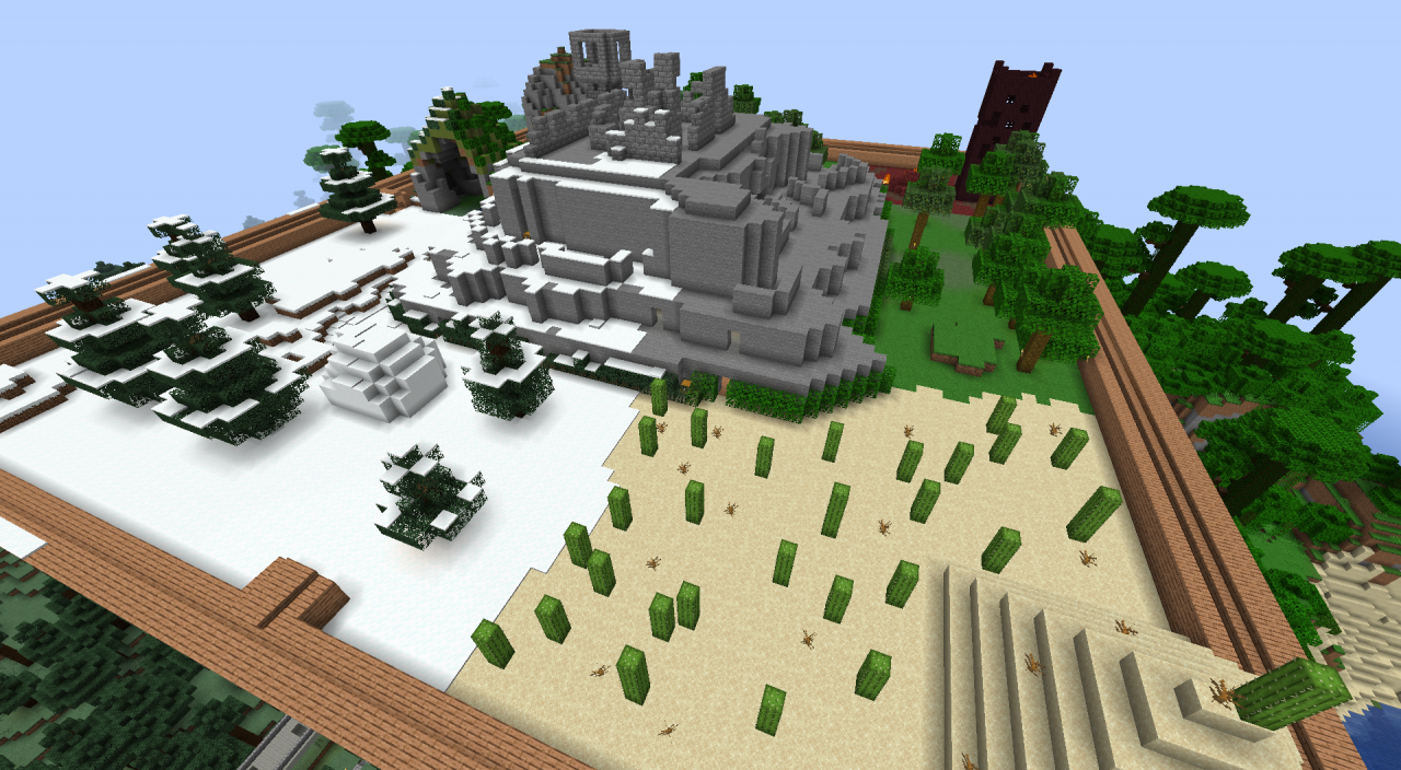 Mini-Games World! Minecraft Map
