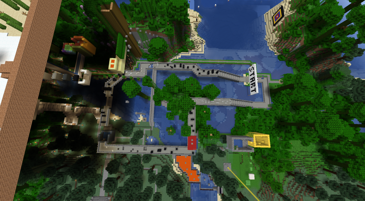 Mini-Games World! Minecraft Map