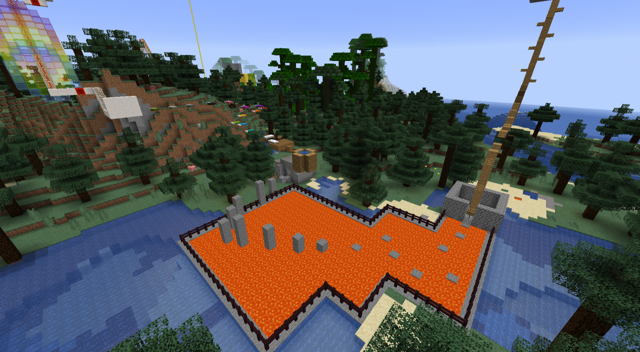 Mini-Games World! Minecraft Map