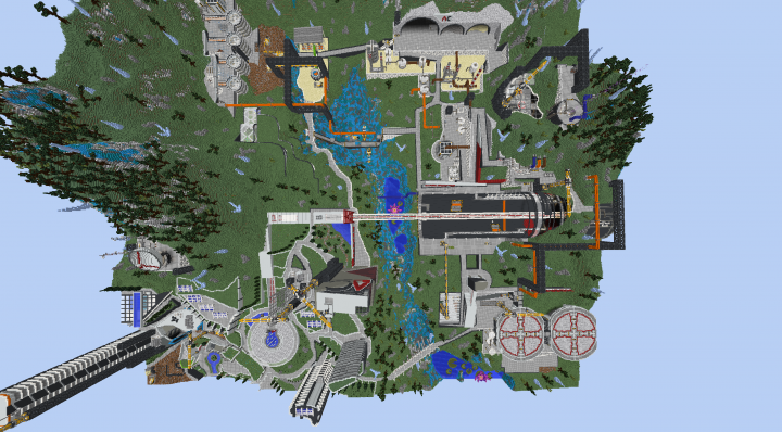 PARADOX: A city in the making - PMC Contest 2048 Minecraft Map