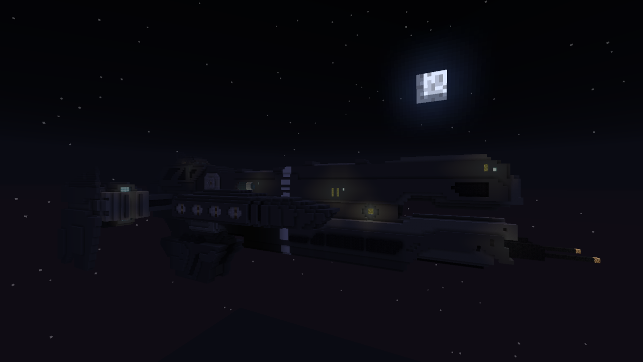 UNSC Nevada-class Heavy Frigate Minecraft Map
