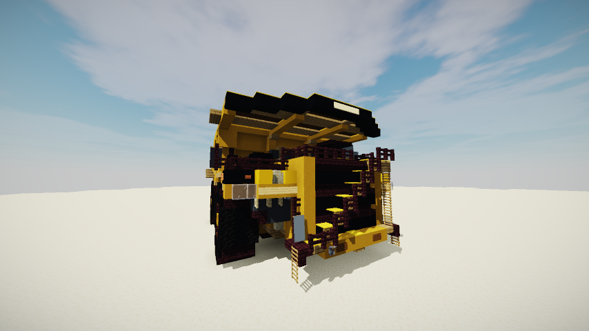 Caterpillar 797F Minecraft Map