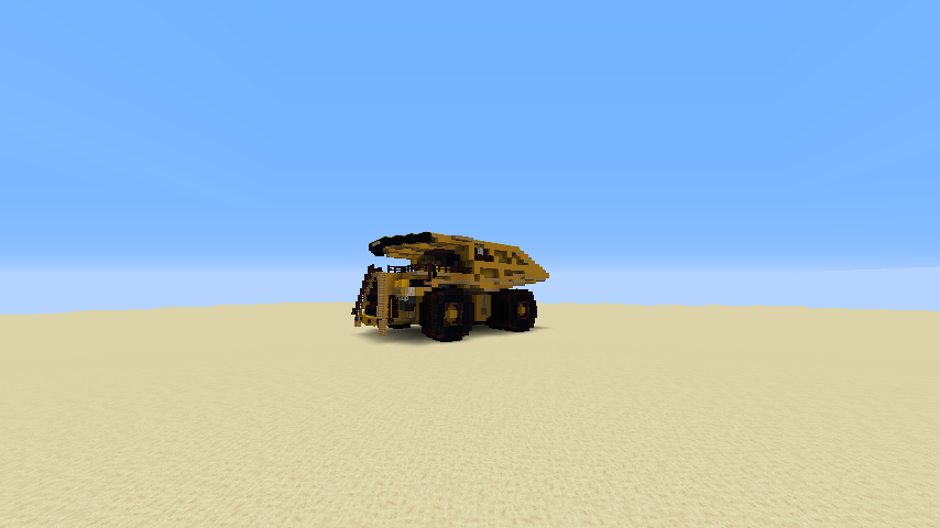 Caterpillar 797F Minecraft Map
