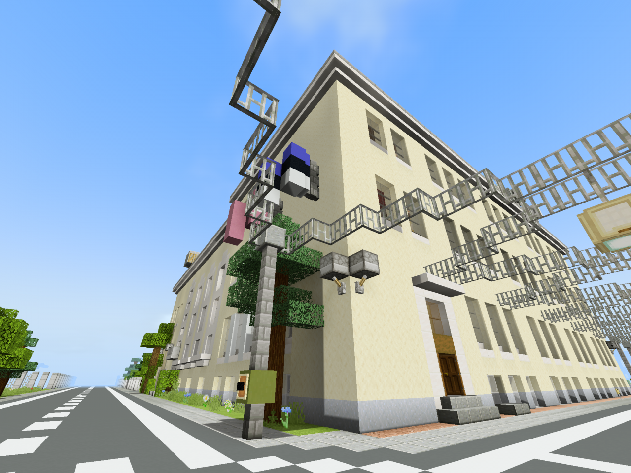 Tallinn Gymnasium/High school Minecraft Map