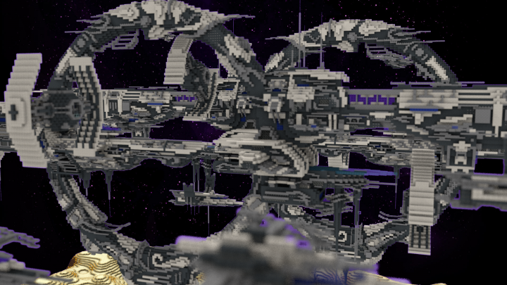 Travelling in Venus Minecraft Map