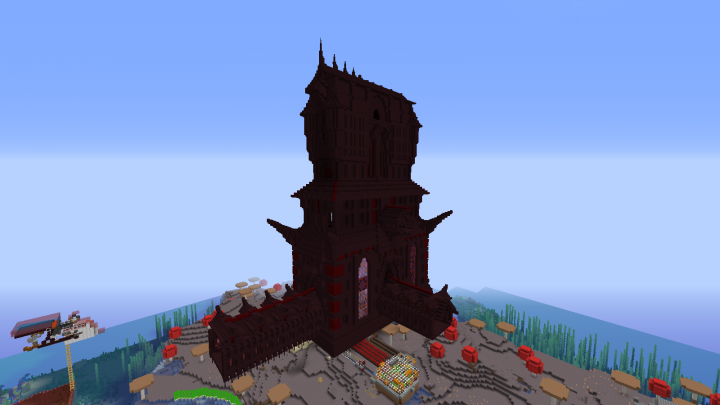 Netflix Castlevania Dracula's Castle Build! Minecraft Map