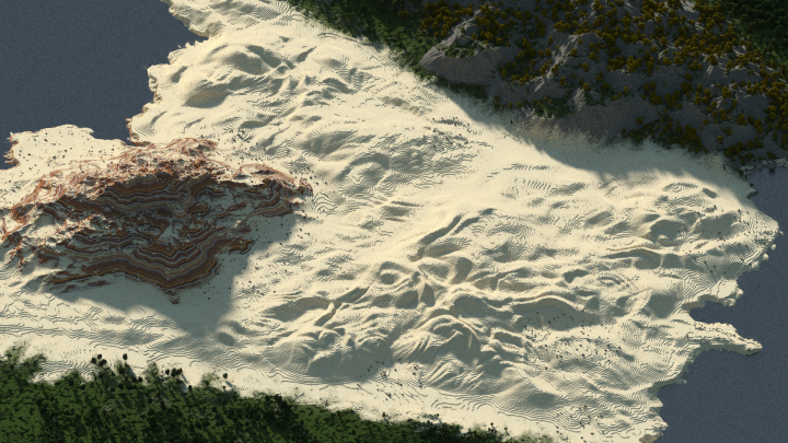 RPG world - 16000x16000 Minecraft Map